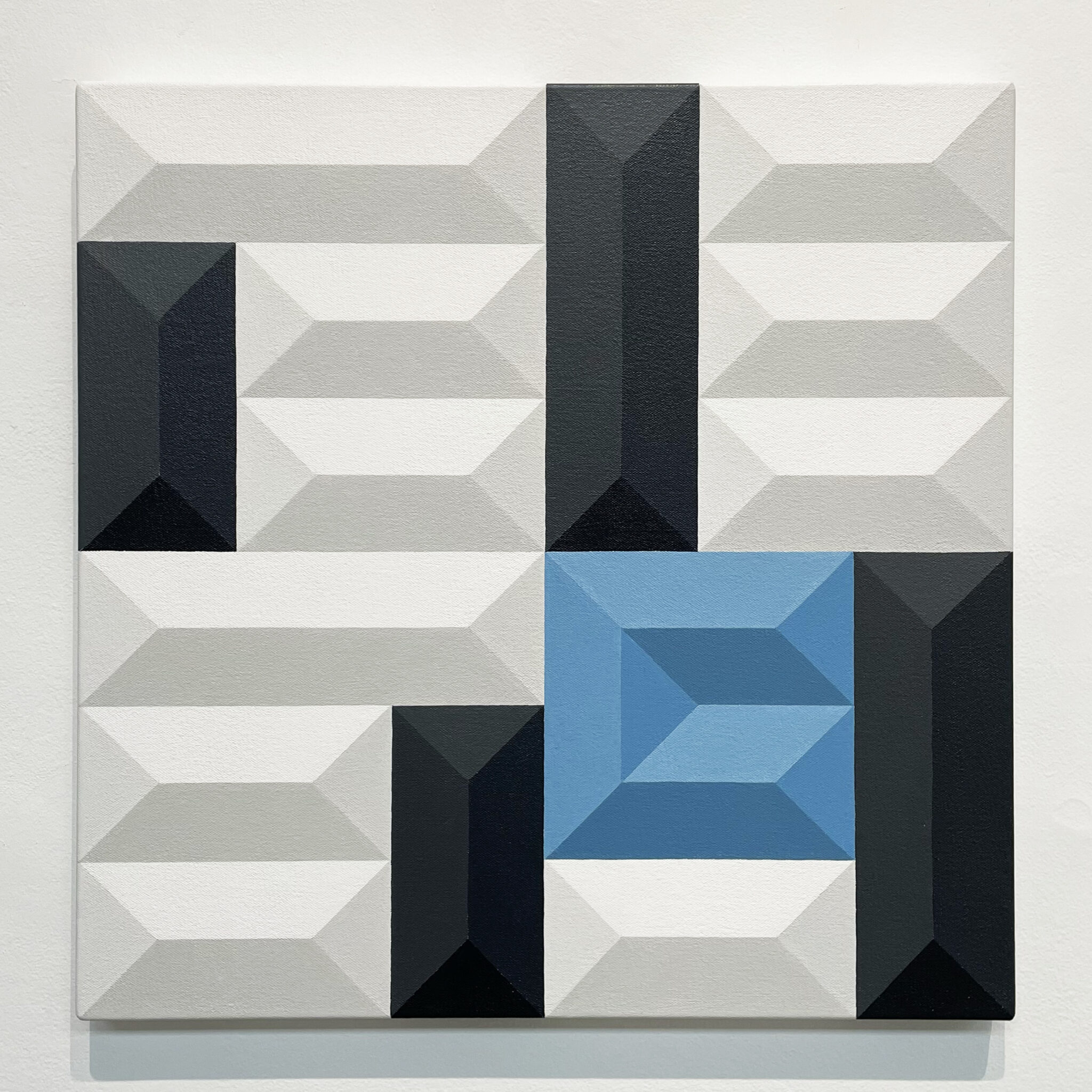 Six-Grid Paintings :Olga Korper Gallery