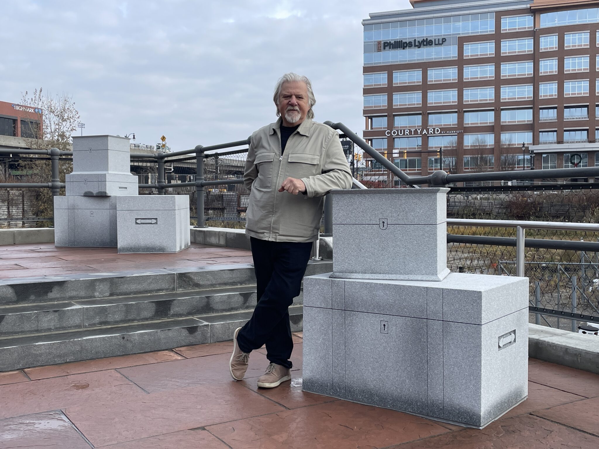 Reinhard Reitzenstein unveils new commission in Buffalo, NY :Olga ...
